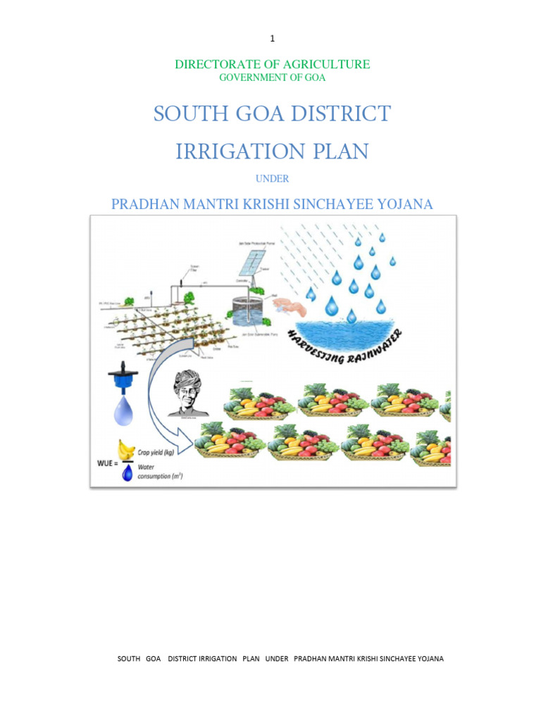 Irrigation Plan South | Download Free PDF | Irrigation | Monsoon