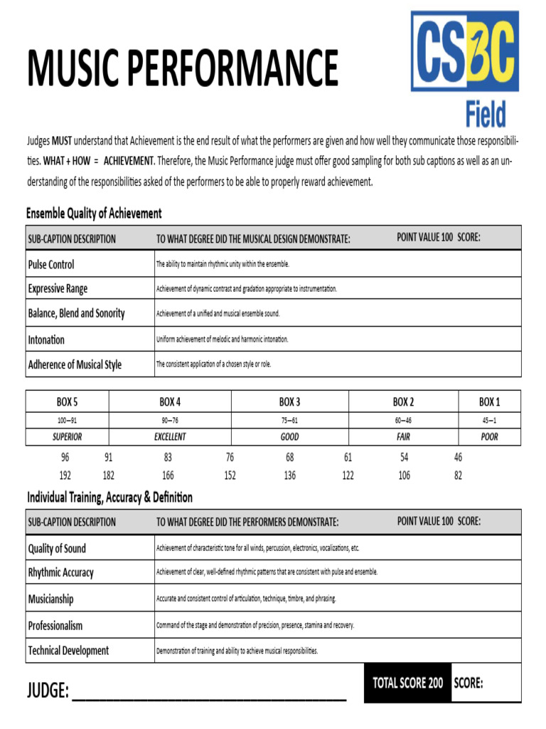 2021 CSBC Music Performance | Download Free PDF | Musicology