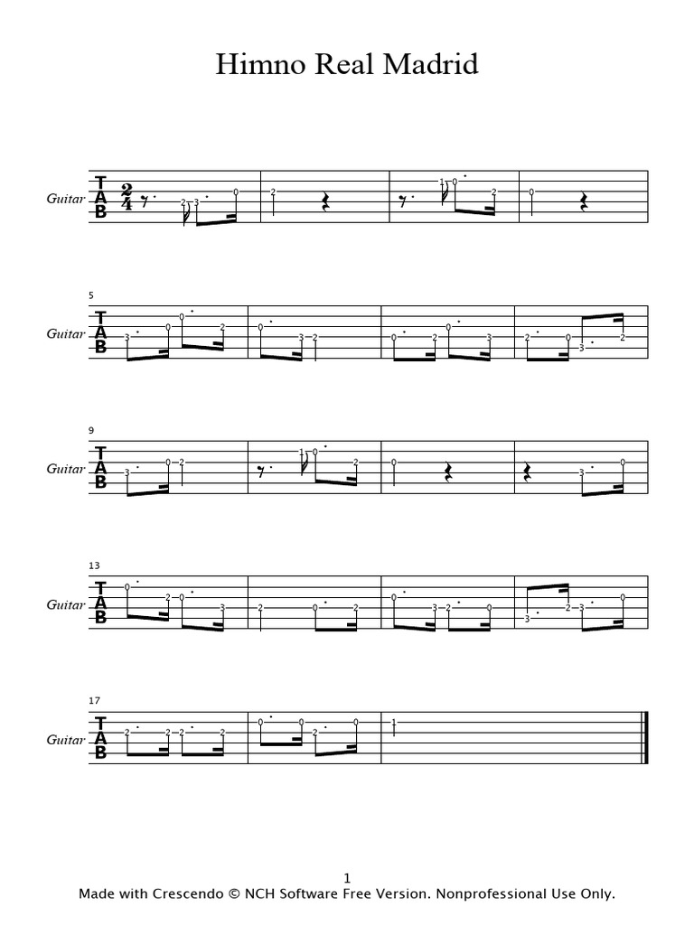 Himno Real Madrid | PDF