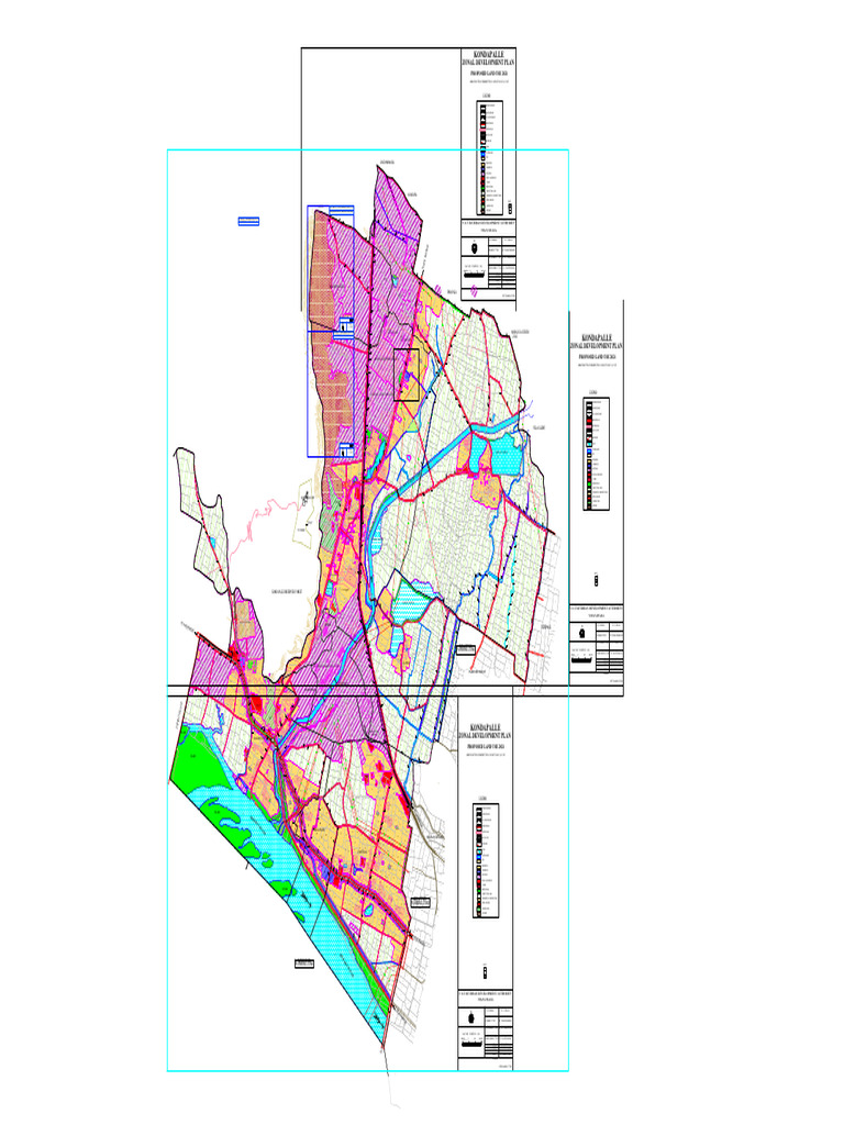 KONDAPALLI PROPOSED LANDUSE MAP - 29-08-06-Model | PDF
