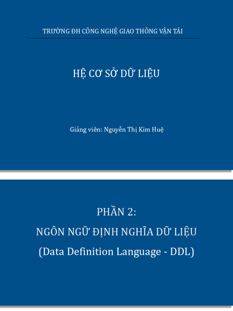 B2 - DDL | PDF