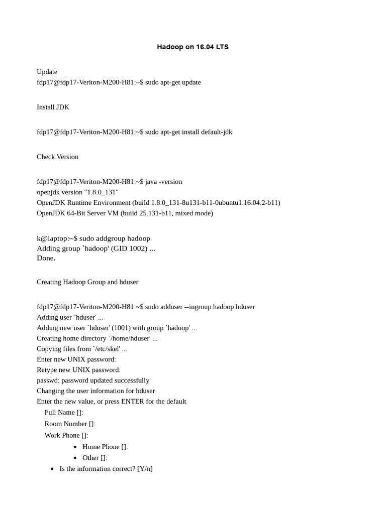 hadoop | PDF | Apache Hadoop | Map Reduce