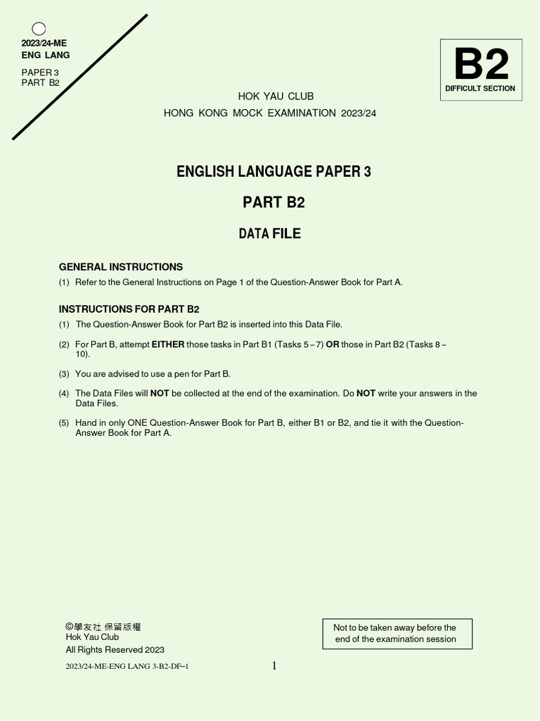 ME Paper 3 Part B2 Data File | PDF | Social Media | Popular Culture & Media Studies