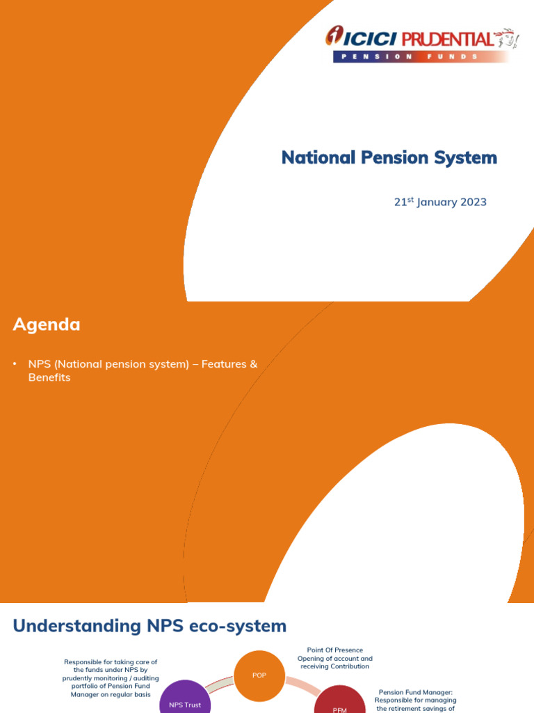 NPS Overview Jan - 23 | PDF | Financial Services | Government Finances