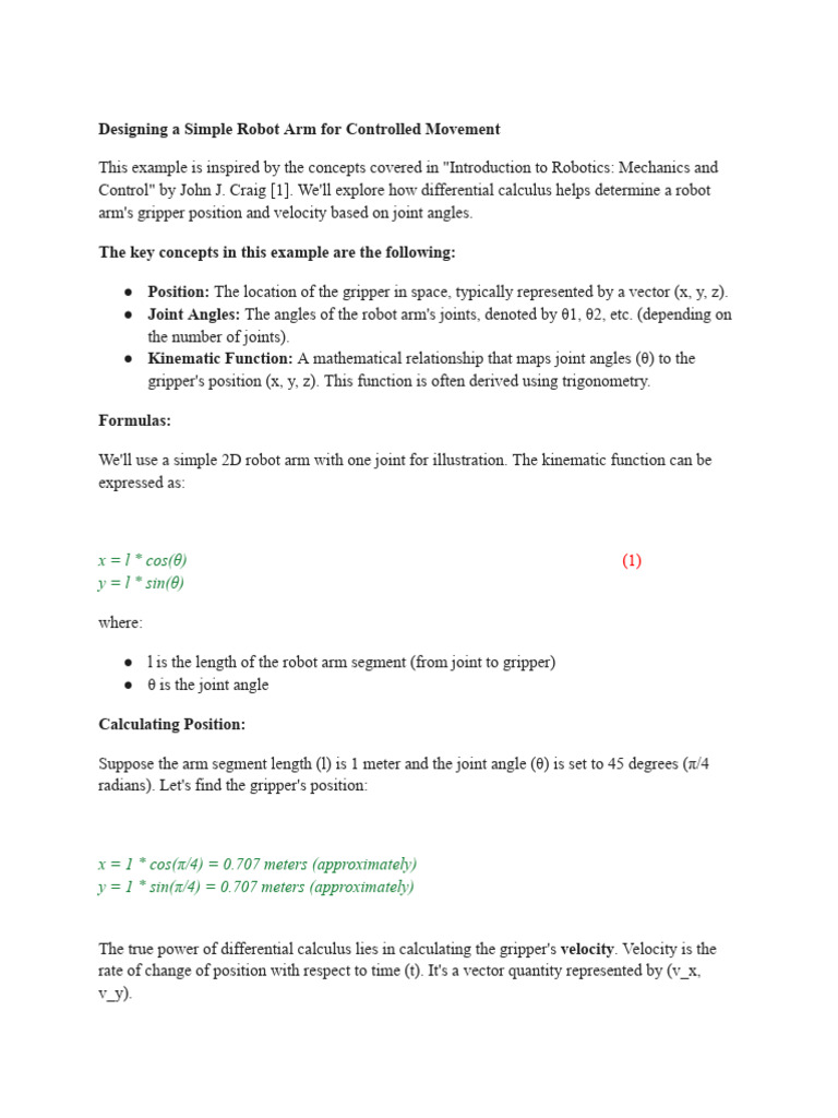 Application 1 | PDF | Derivative | Angle