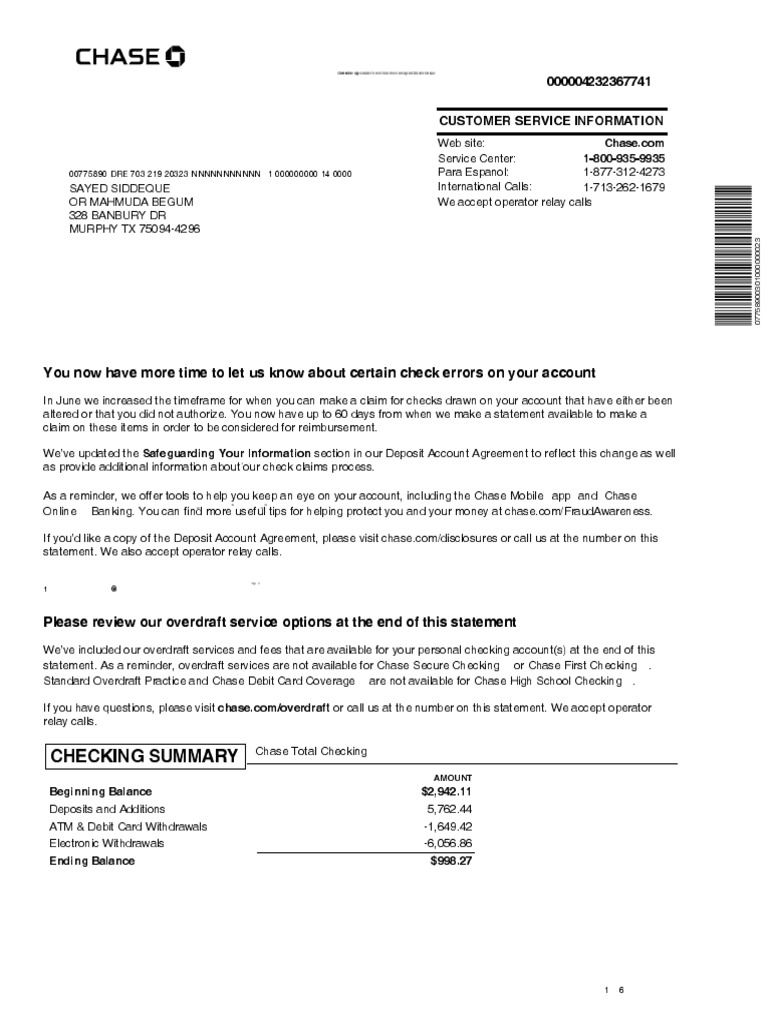 20230721-statements-7741- | PDF | Overdraft | Transaction Account