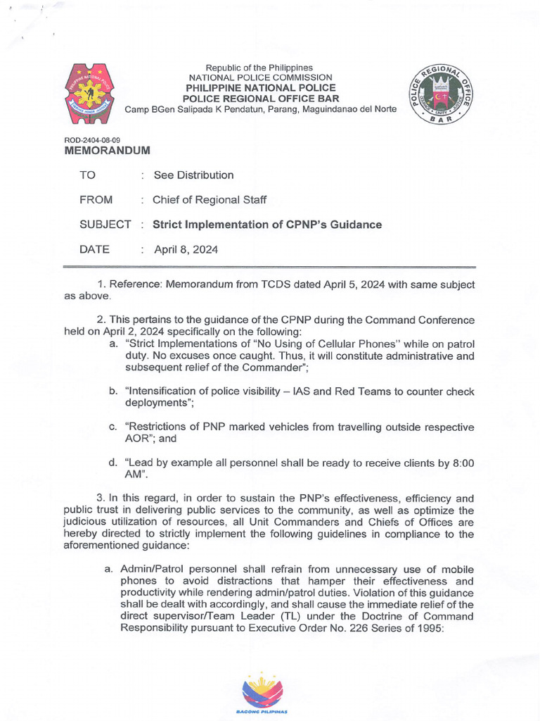 Strict Implementation of CPNP's Guidance | PDF