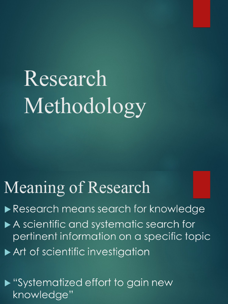 PR2 Q2 W1-3 Research-Methodology | PDF | Sampling (Statistics) | Hypothesis