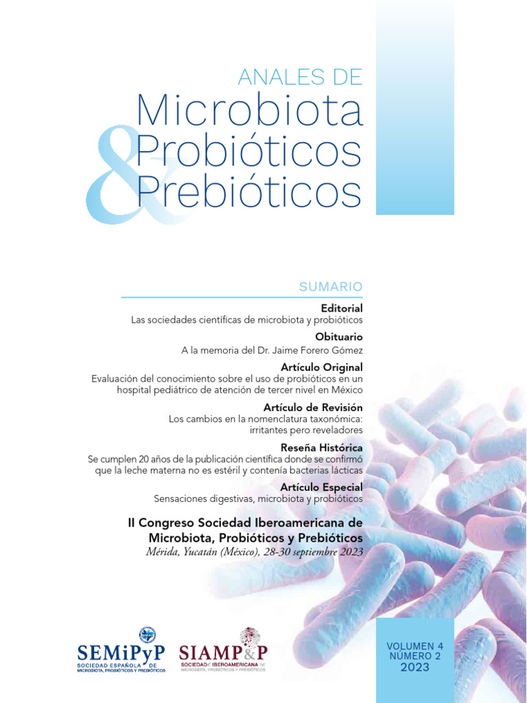 Microbiota 2 | PDF | Probiótico | Diarrea