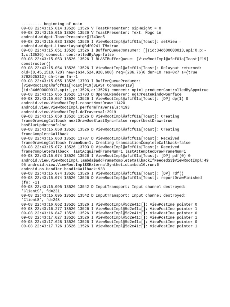 Mod menu log - com.specimen.zero.horror.survival | PDF | System Software | Mobile Computers