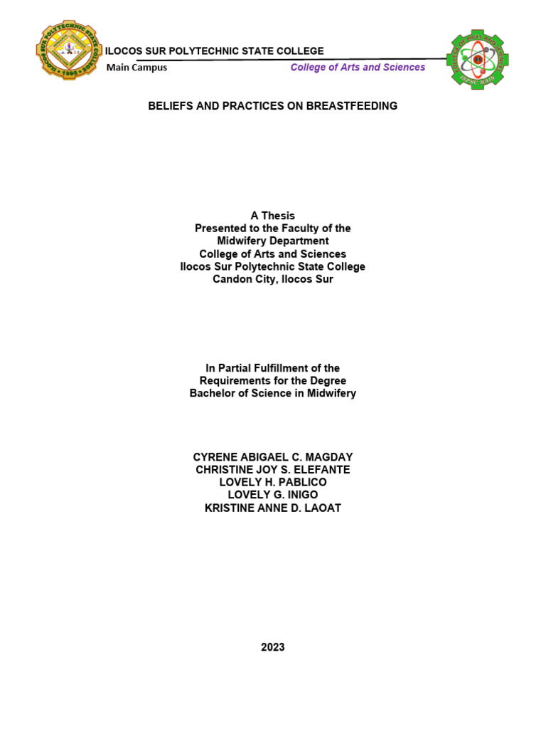 Midwifery Students' Breastfeeding Study | PDF | Breastfeeding | Wisdom
