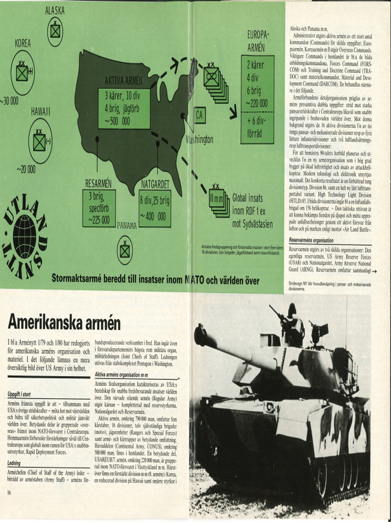Armenytt nr4 82 s16-19 - Amerikanska Armen | PDF
