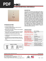 CHQ Modules (INPUTS) Instructions | PDF | Detector (Radio) | Switch