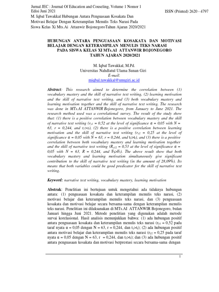 ARTIKEL+Iqbal | PDF | Languages | Foreign Language Studies