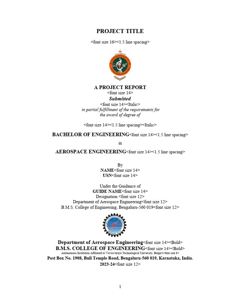 BE Majpr Project Template | PDF | Thesis | Letter Case