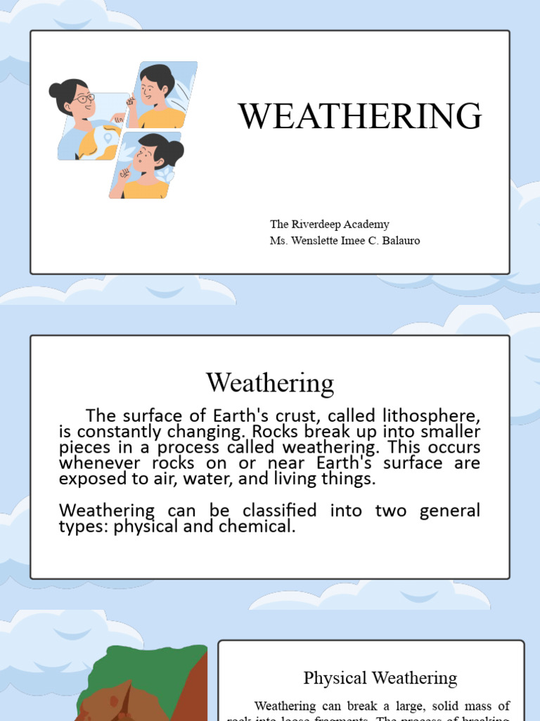 Weathering | PDF | Weathering | Rock (Geology)