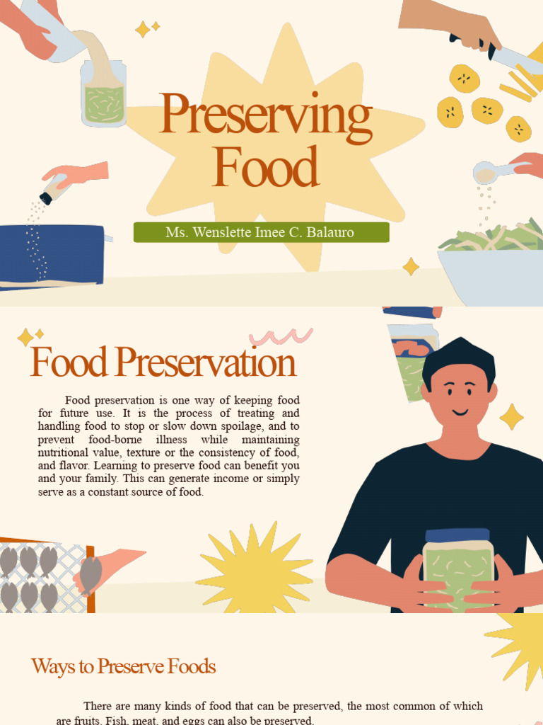 Food Preservation | PDF | Food Preservation | Curing (Food Preservation)