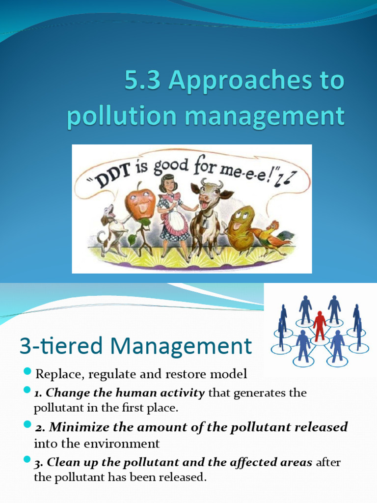 5.3 Pollution Management Strategies | PDF | Ddt | Pollution