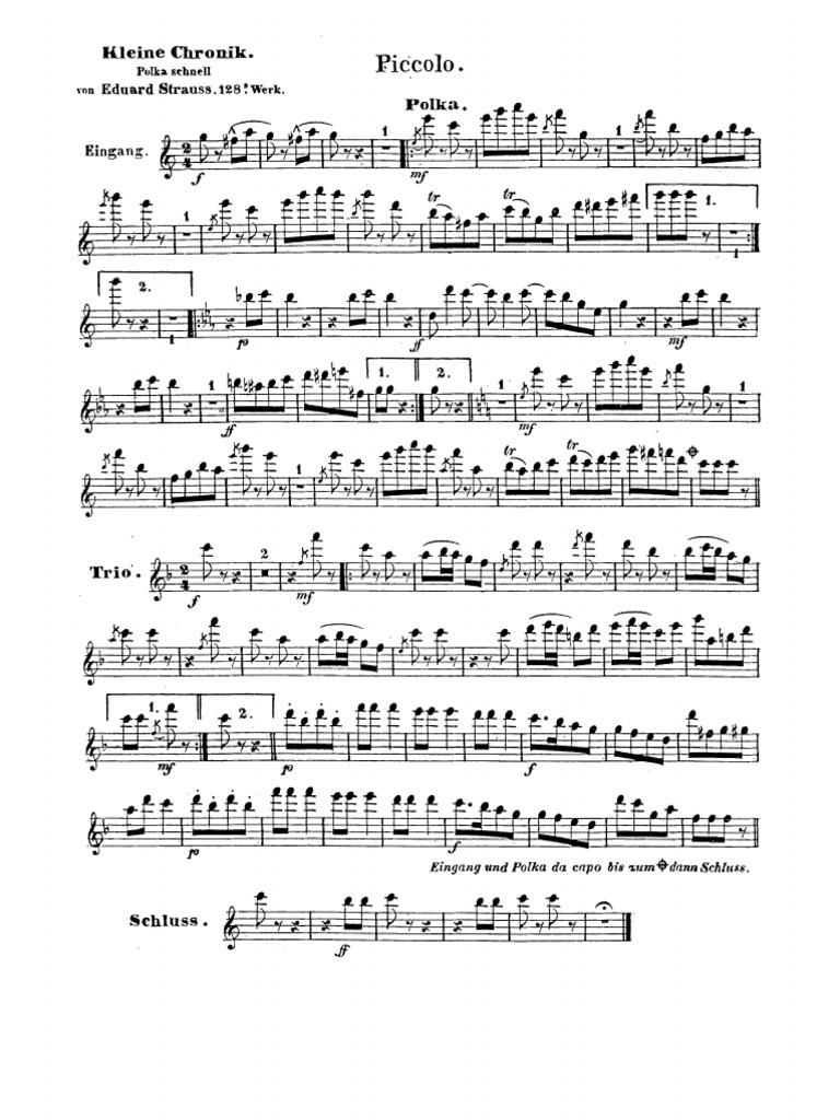 01 Piccolo, Flute | PDF