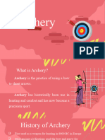 A Guide To Setting Up An Archery Range: Outdoor Field of Play Layout ...