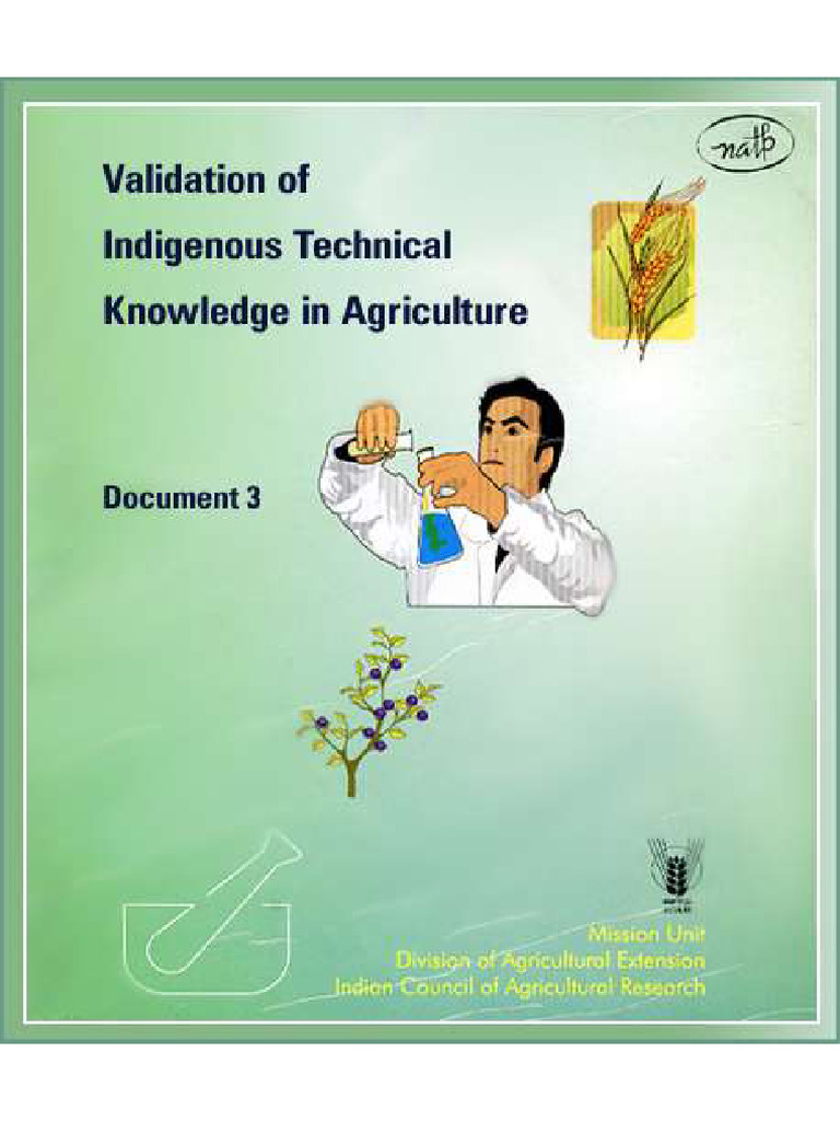 Validation of Indigenous Technical Knowledge in Agriculture Document 3 | PDF | Soil | Loam