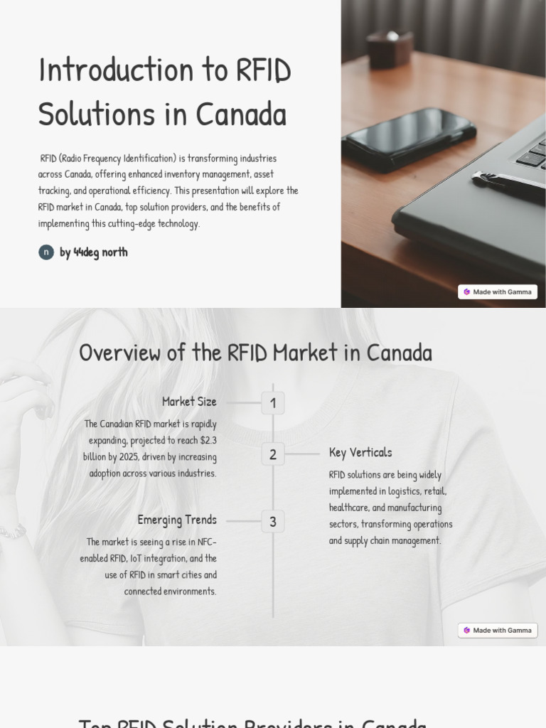 Introduction To RFID Solutions in Canada | PDF | Radio Frequency ...