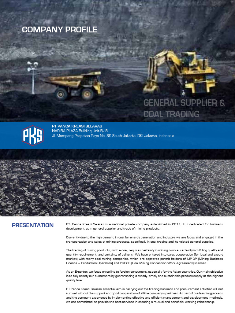 Compro Coal PKS 2023 | PDF | Business | Waste