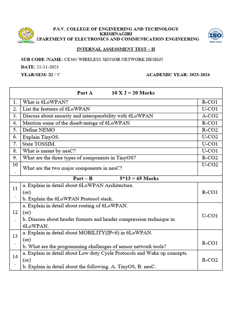 WSND Iat Ii | PDF | Internet Protocols | Computer Networking