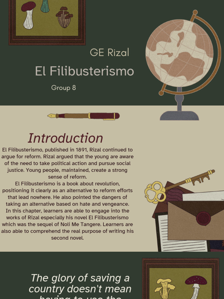 Module 8 El Filibusterismo | PDF | Social Science | Classics