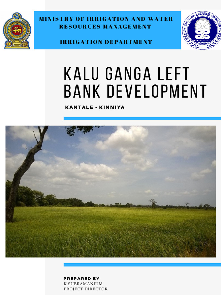 Kalu Ganga Project Highlighted | PDF | Irrigation | Agriculture
