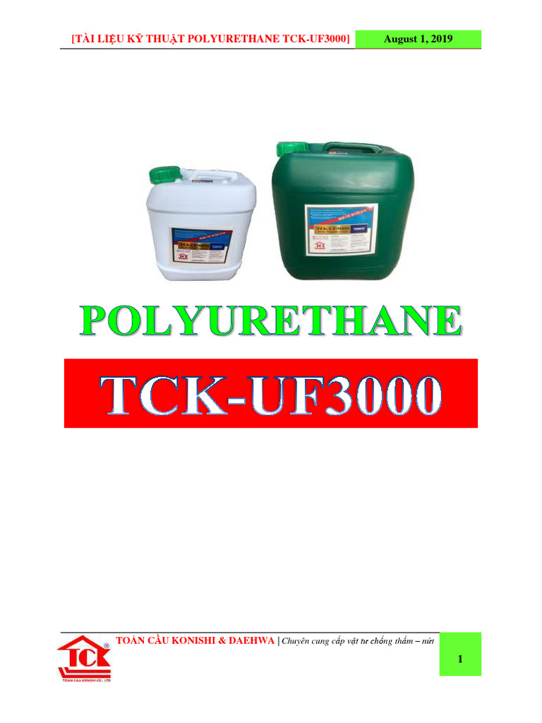 TDS Tck-Uf3000 | PDF