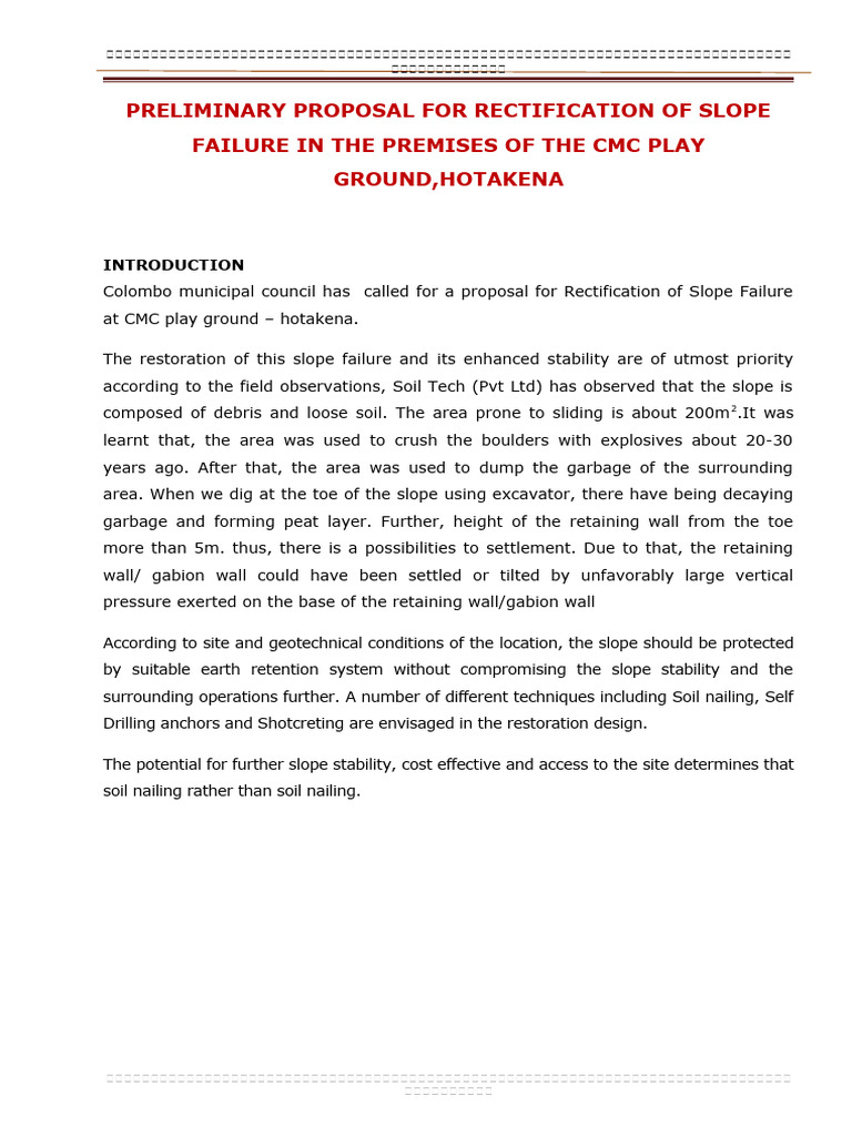 Method Statement CMC Hotakena | PDF | Building Engineering | Civil ...