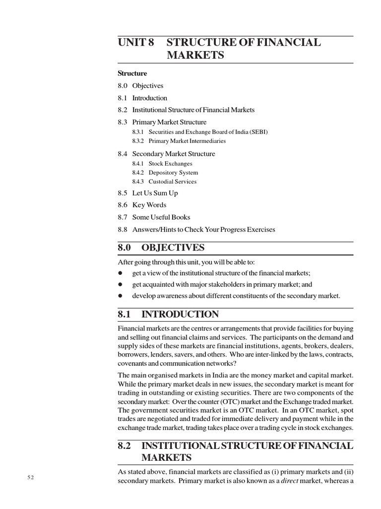 Unit 8 | Download Free PDF | Securities (Finance) | Stocks