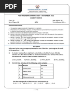 Allen's Tallentex PYQ 5 | PDF