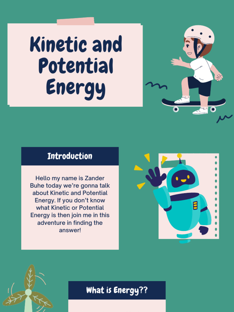 Kinetic and Potential Energy Explained | PDF | Kinetic Energy ...