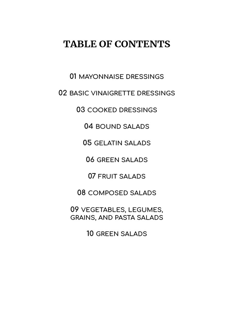 Tle Cookbook Final | PDF | Salad | Mustard (Condiment)