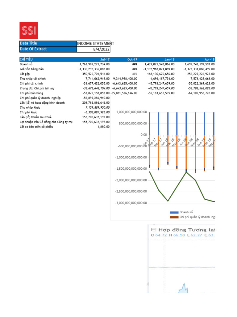 SSI DBC Financial Statement Income Statement 04082022 | PDF