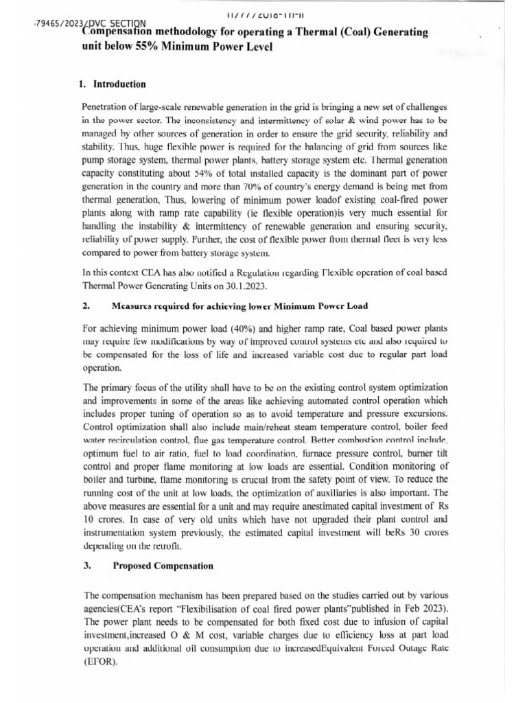 Flexible Operation Compensation | PDF