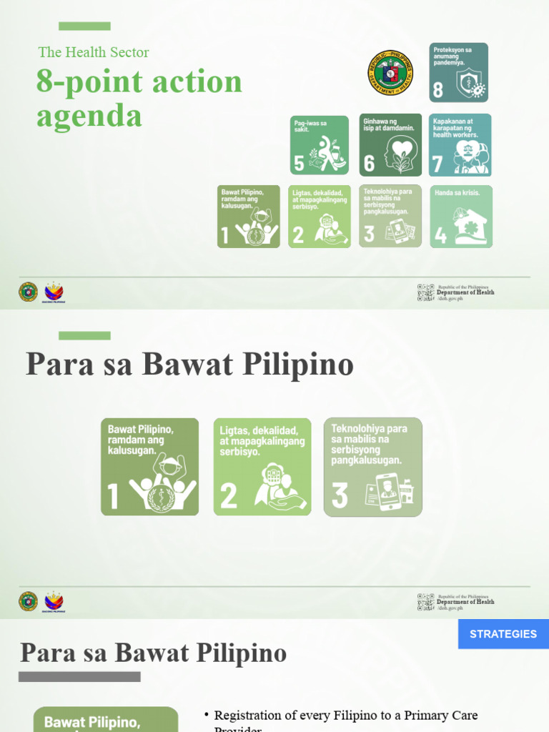 8 Point Agenda Agenda | PDF | Health Care | Health Professional