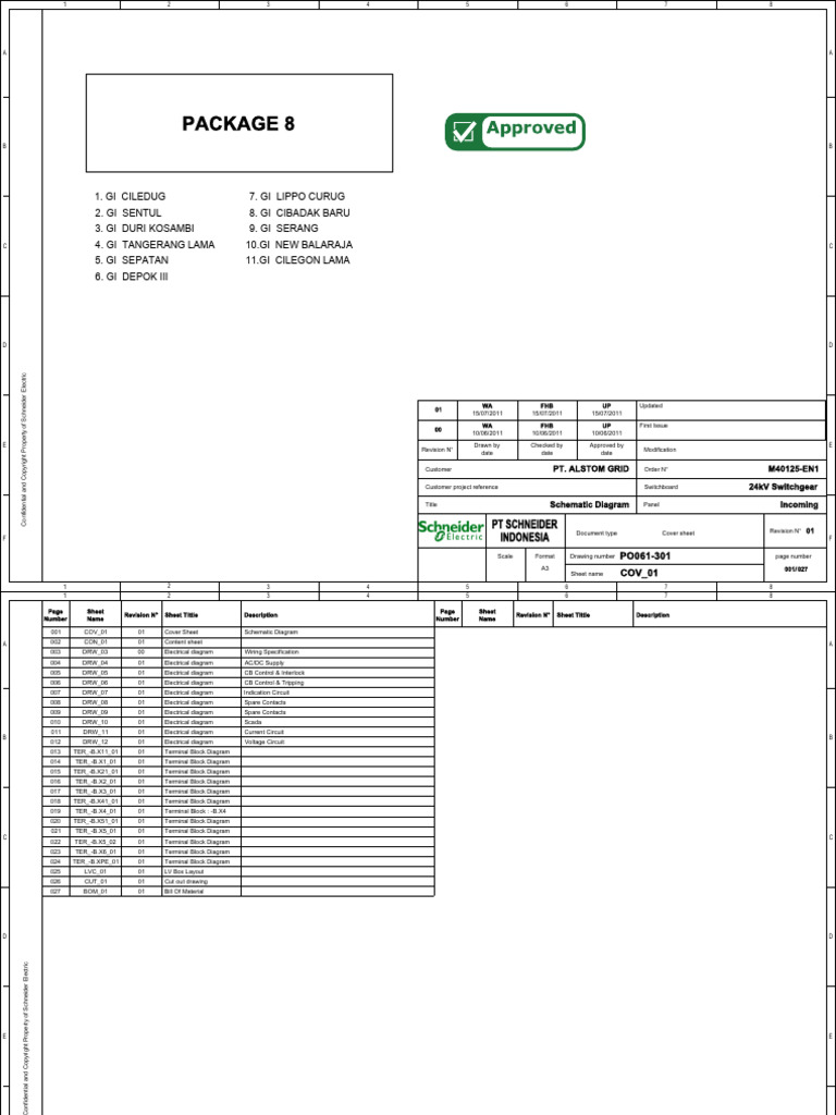 Wiring Incoming Trafo 3-1 | PDF | Electrical Wiring | Alternating Current