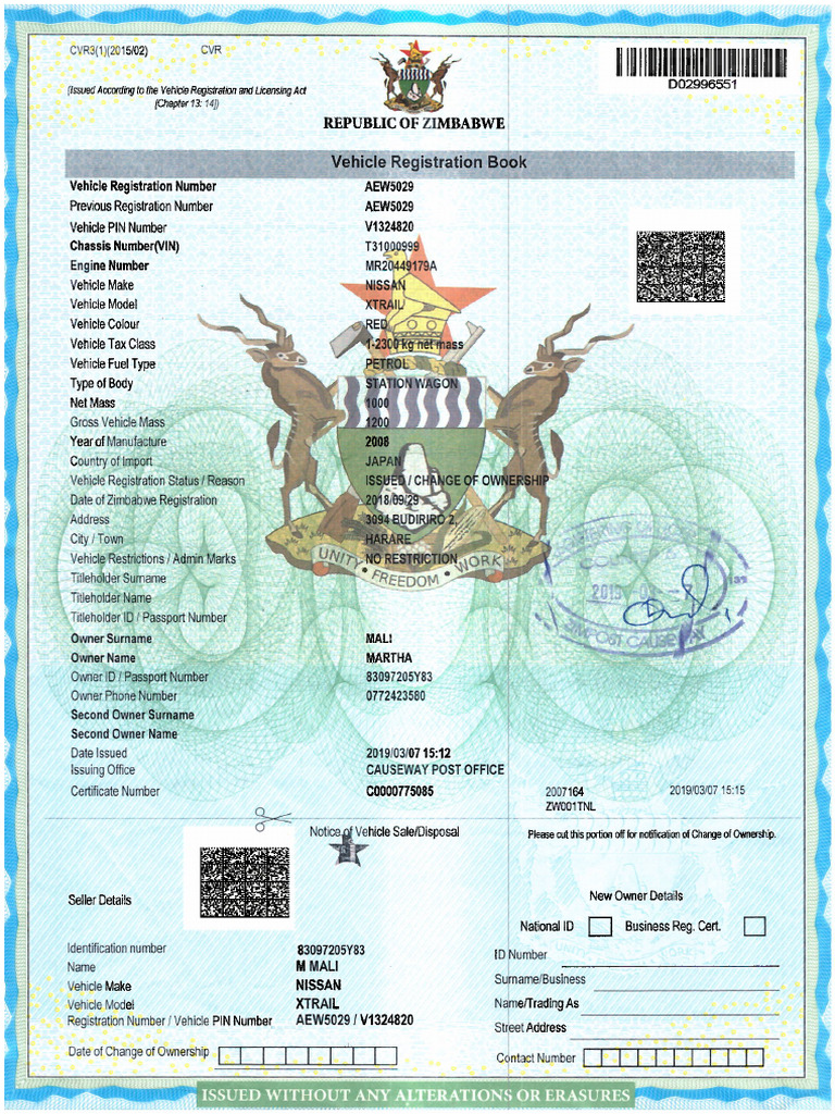 Registration Book | PDF