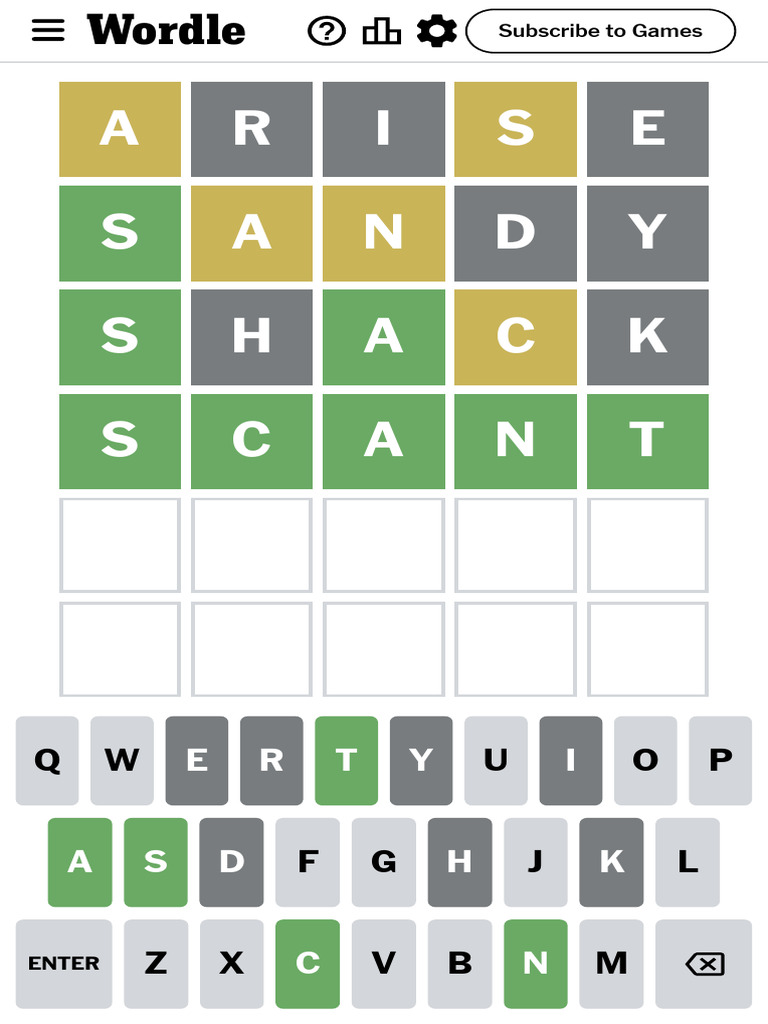 Wordle - The New York Times | PDF