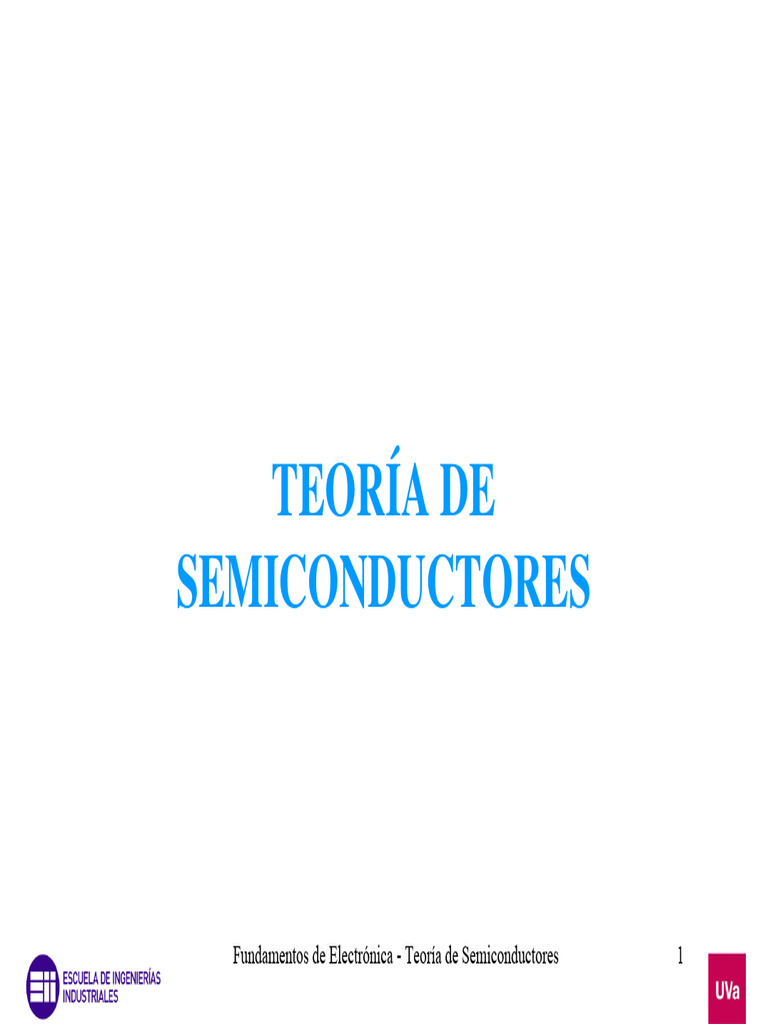 SEMICONDUCTORES | PDF | Semiconductores | Dopaje (semiconductor)