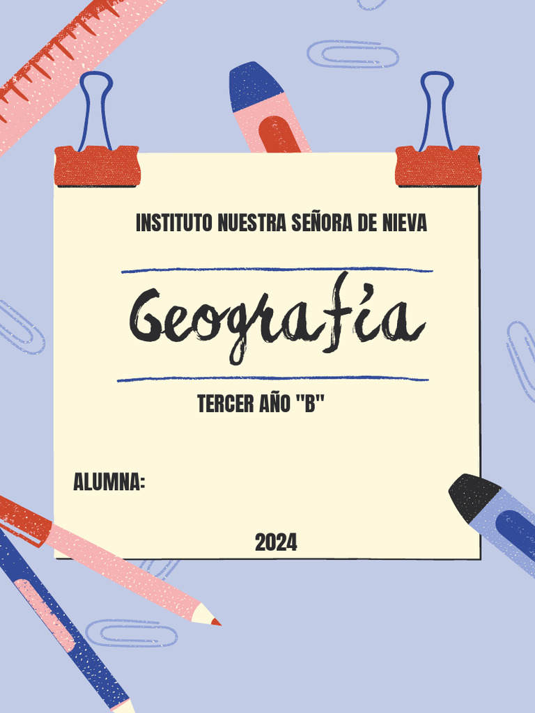 Cuadernillo Geograf-A 3 - B - 2024 | PDF | Ejecutivo (gobierno ...