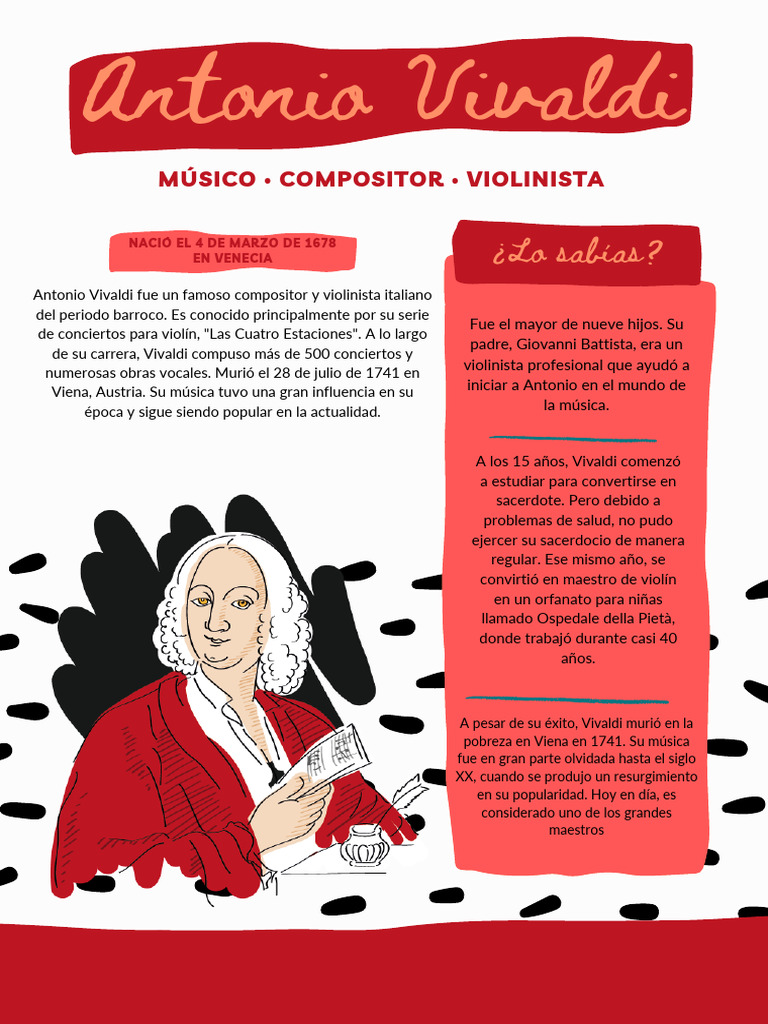 Antonio Vivaldi (1) | PDF | Música clásica | Musicología