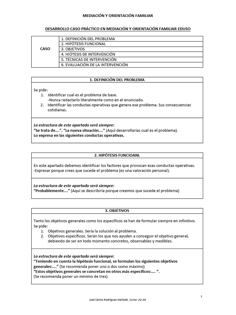 Eduso-Myof-Pasos para Resolver Caso Práctico Actualizado | PDF ...