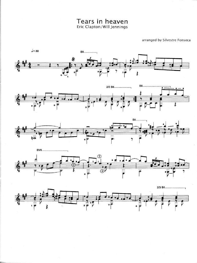 Tears in Heaven | PDF