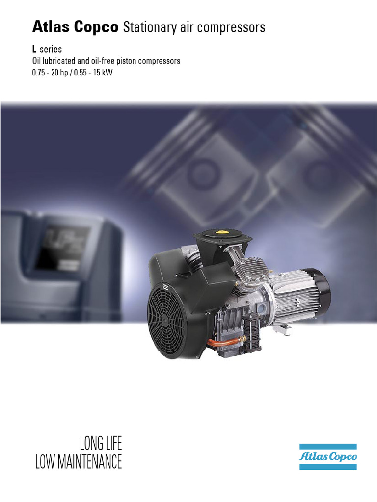 Atlas Copco L-Range - Description en | PDF | Piston | Engines