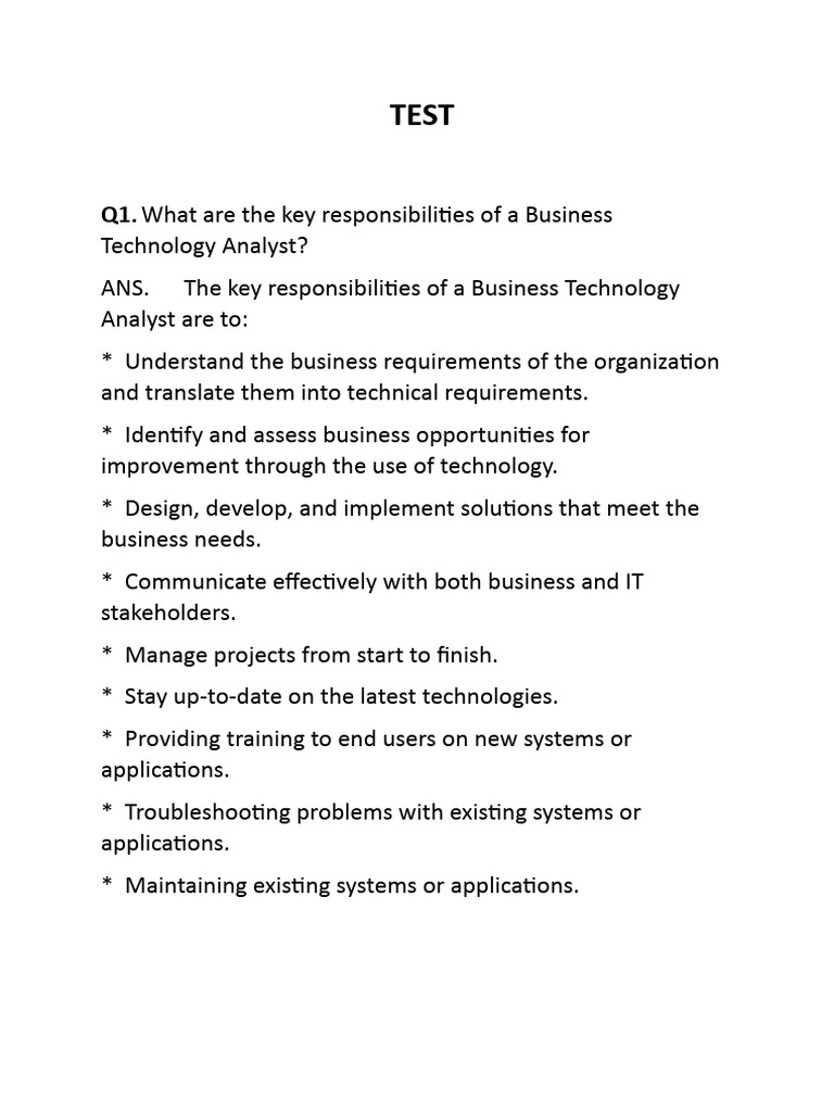 Ingen Test | PDF | Data Analysis | Business Analysis