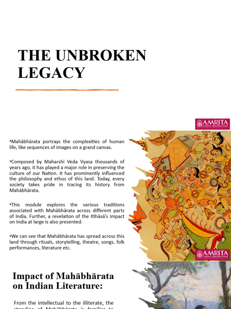 Chapter 3 - The Unbroken - Legacy | PDF | Mahabharata